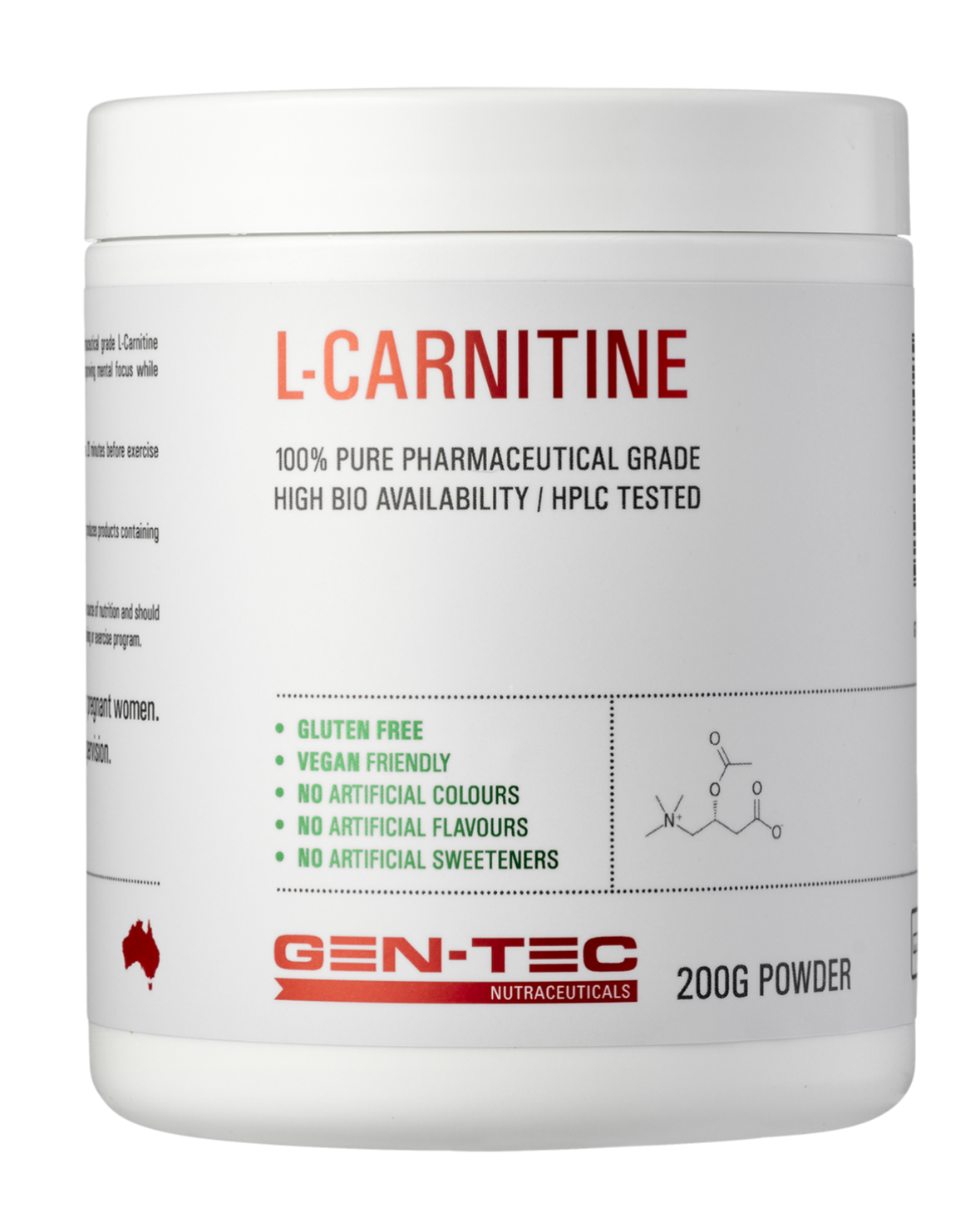 Gen-Tec Nutrition Pure L-Carnitine